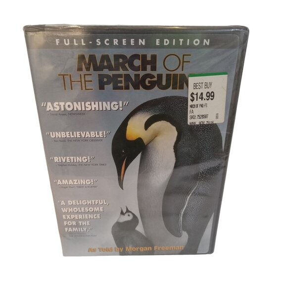Warner Bros. | Media | Warner Bros Dvd Movie March Of The Penguin ...